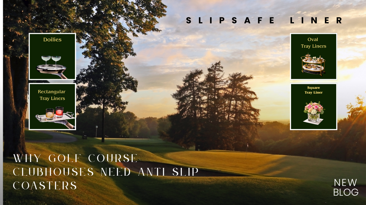 Why Golf Course Clubhouses Need Anti Slip Coasters – SlipSafe Liners ...